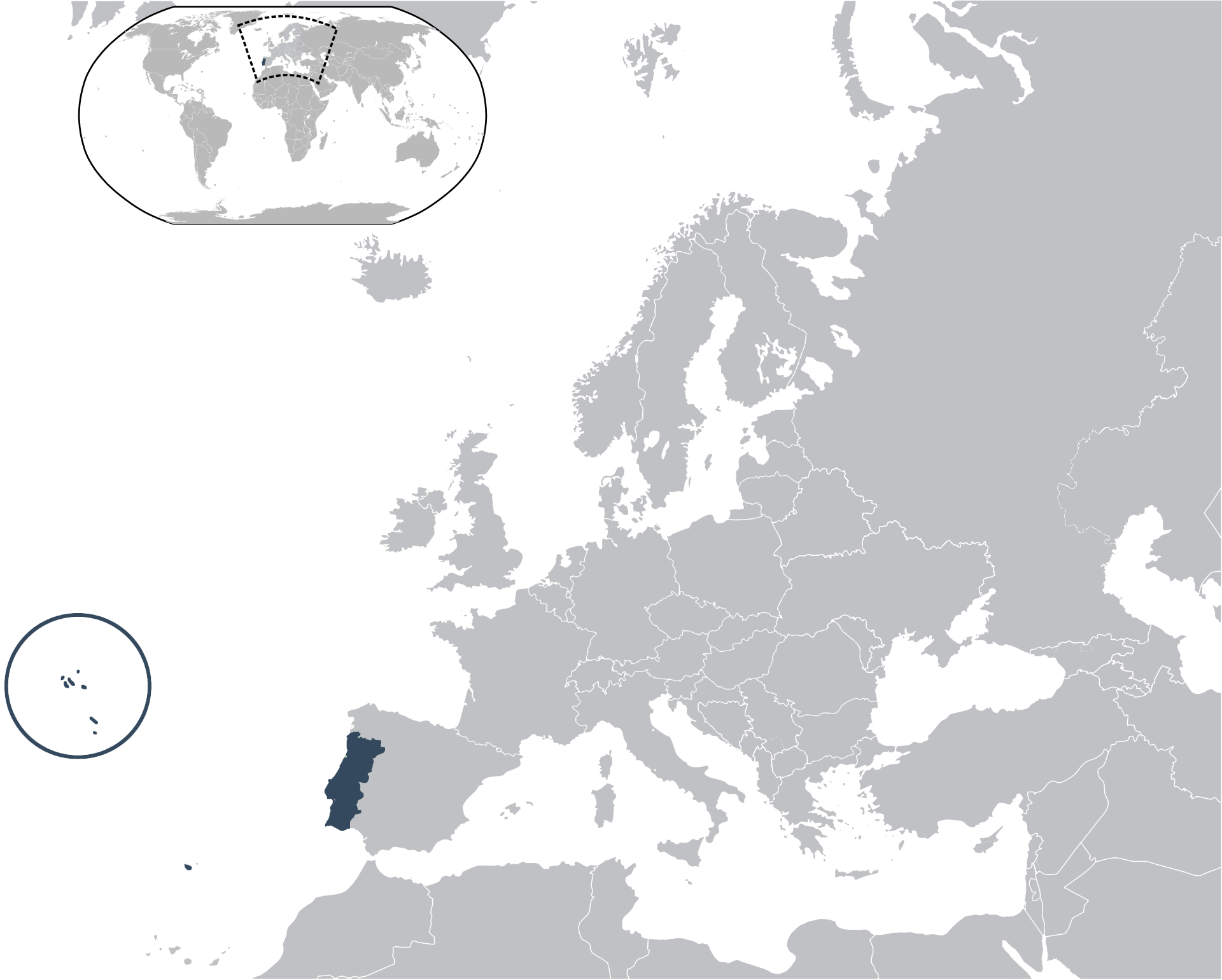 Azores - Power plug, socket & mains voltage in the Azores