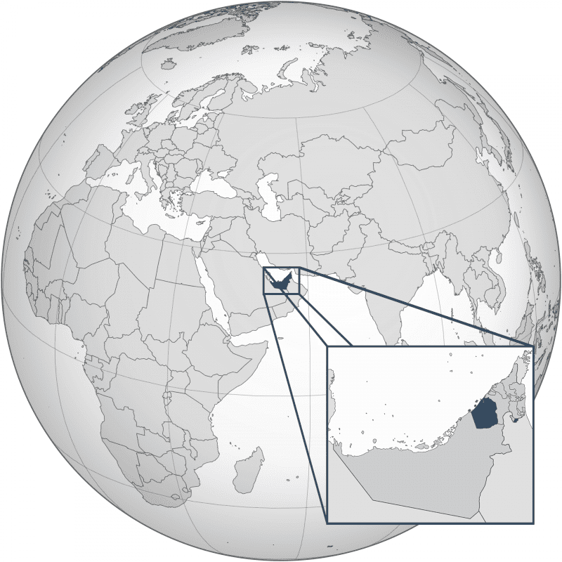 Dubai - Power plug, socket & mains voltage in Dubai