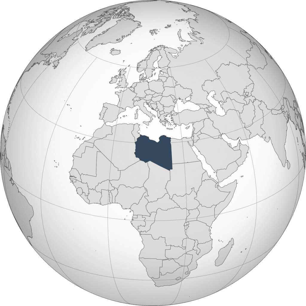 Libya - Power plug, socket & mains voltage in Libya