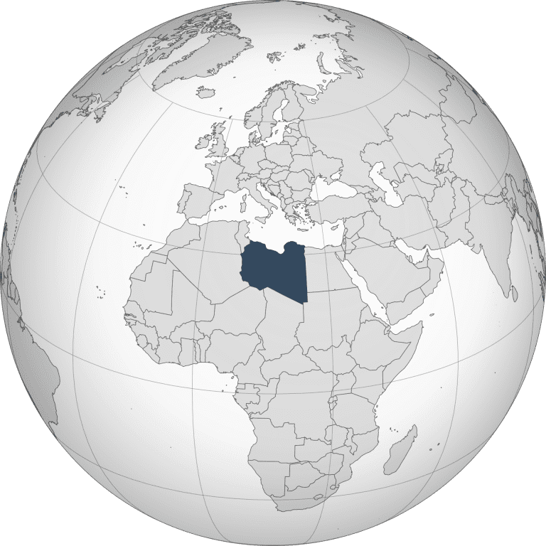 Libya - Power plug, socket & mains voltage in Libya