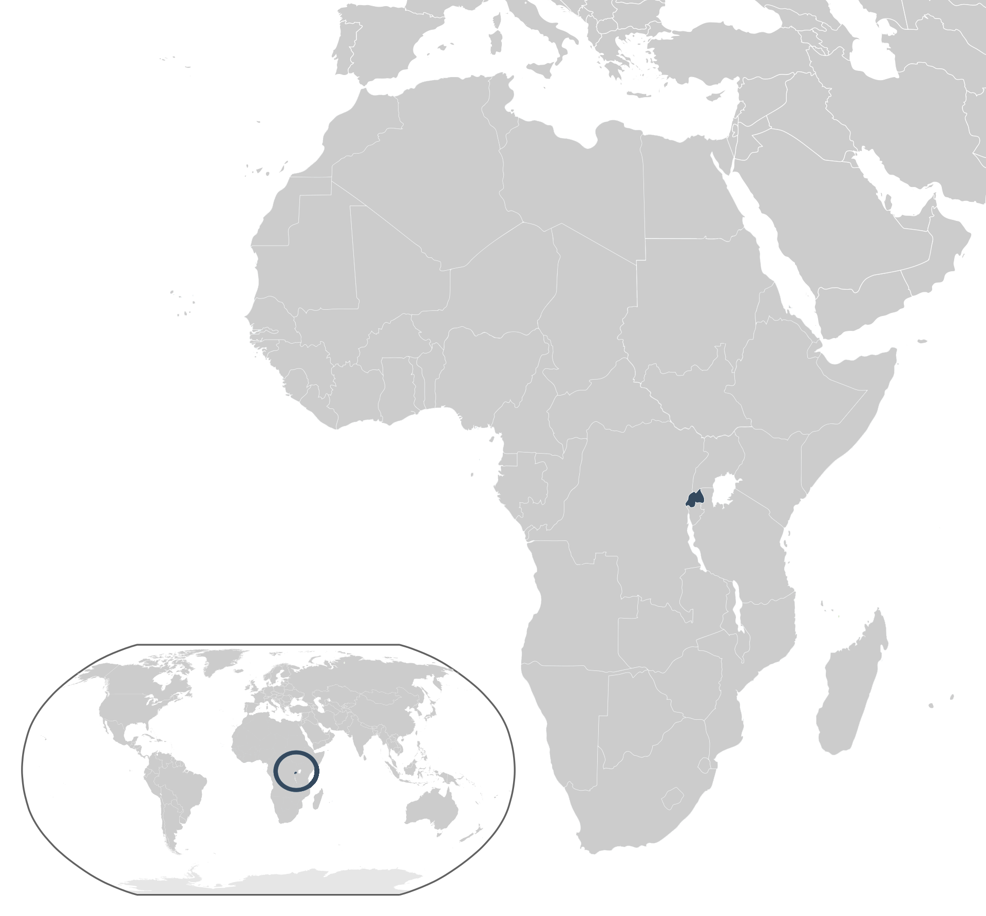 Rwanda - Power plug, socket & mains voltage in Rwanda