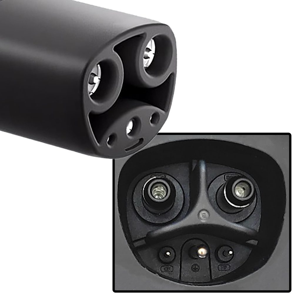 Electric vehicle charging connector types
