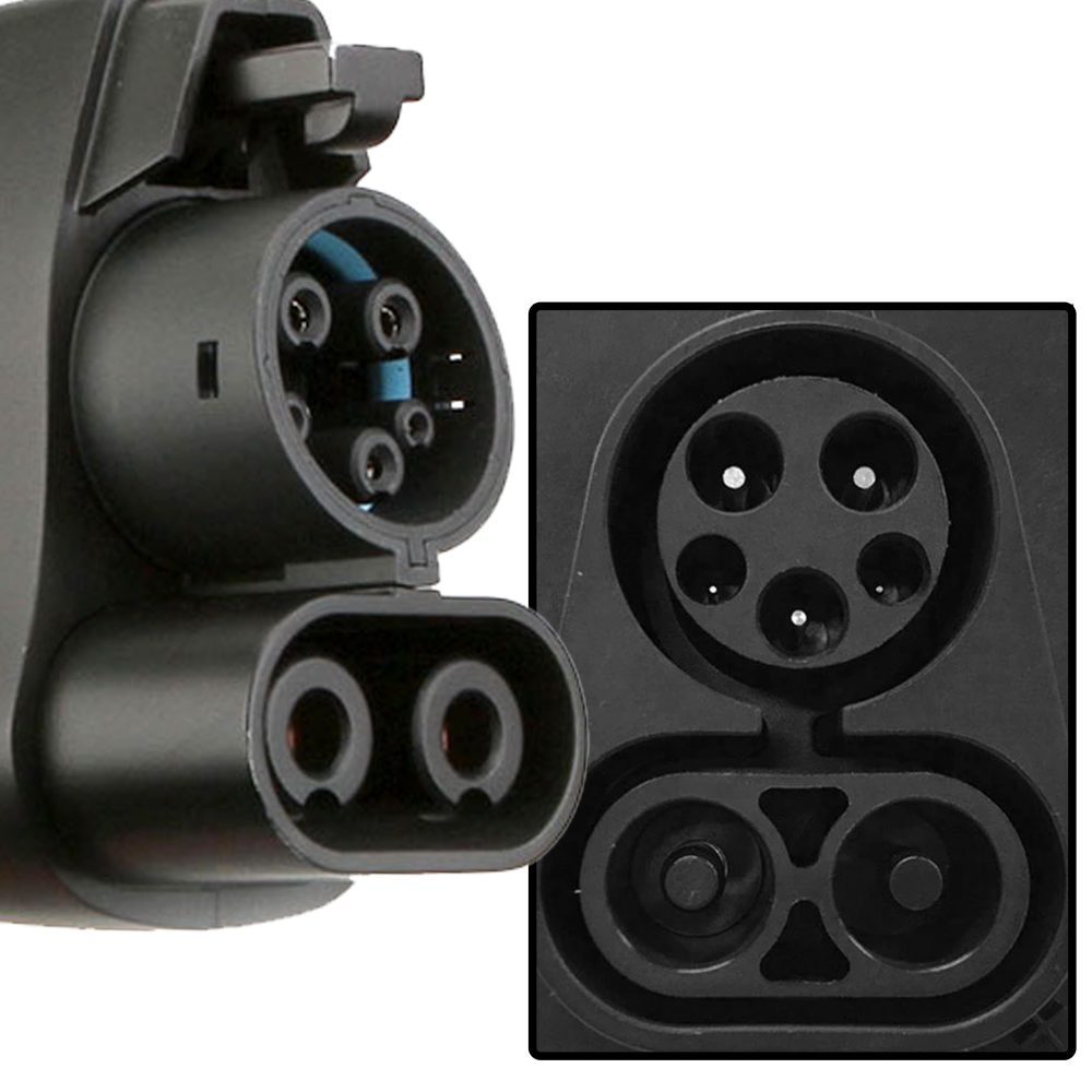 Electric vehicle charging connector types