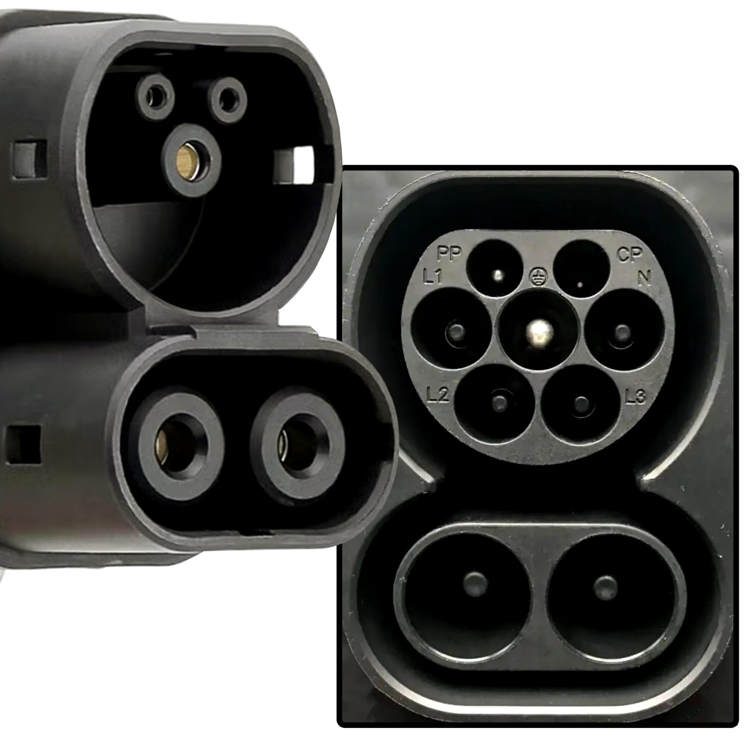 Electric vehicle charging connector types