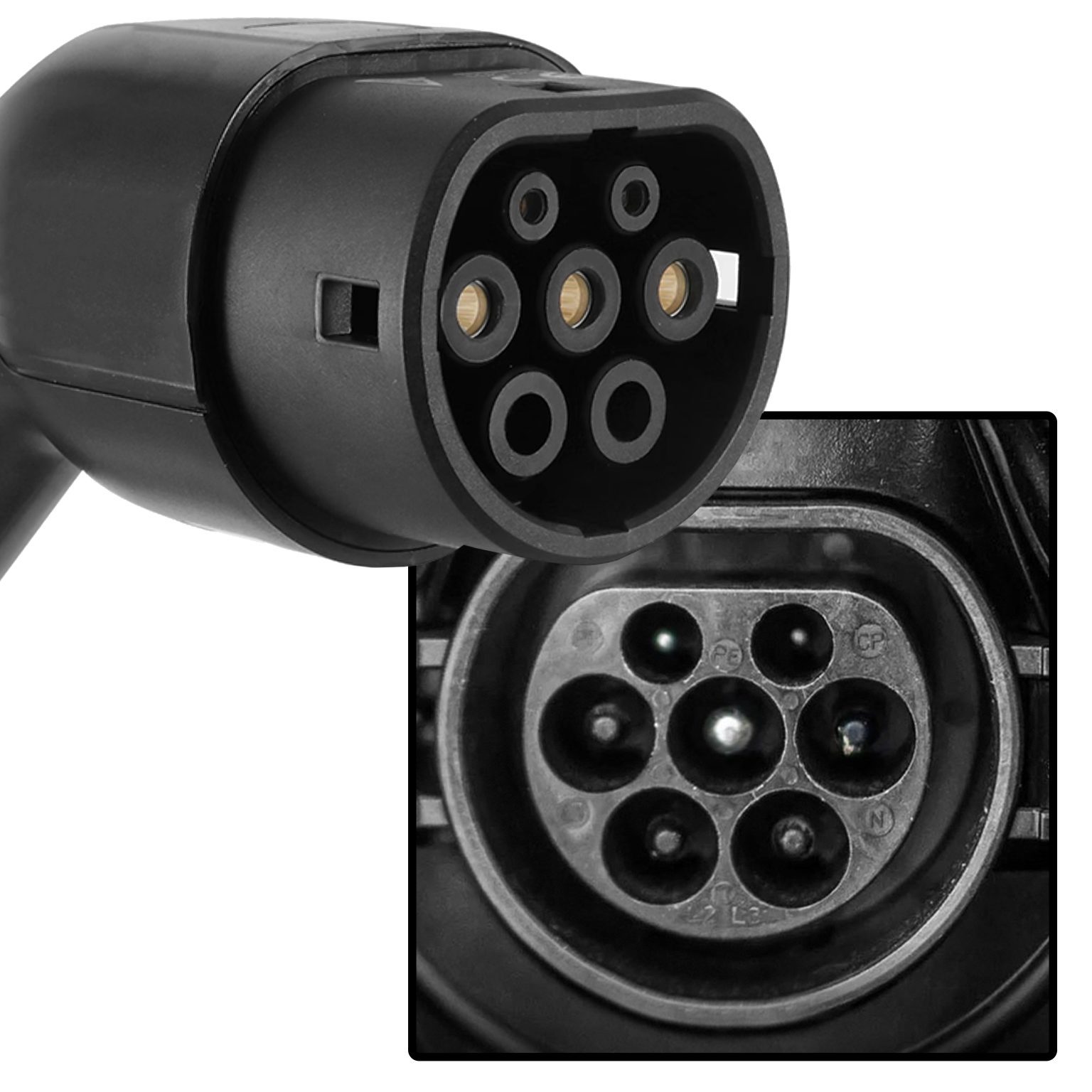 Electric vehicle charging connector types