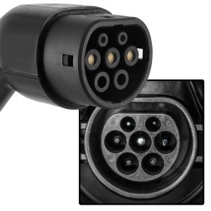 Electric vehicle charging connector types