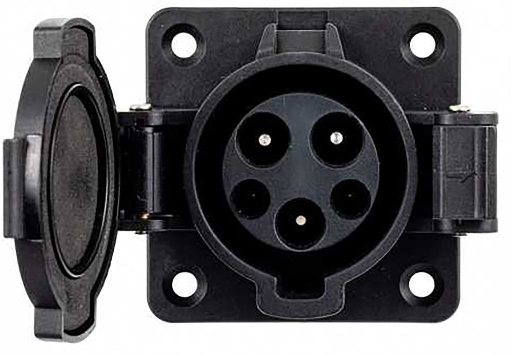 EV charging connector & inlet Type 1