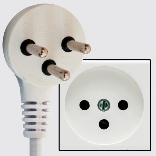 Map showing the spread of the different plug types worldwide