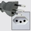 Brazil - Power plug, socket & mains voltage in Brazil