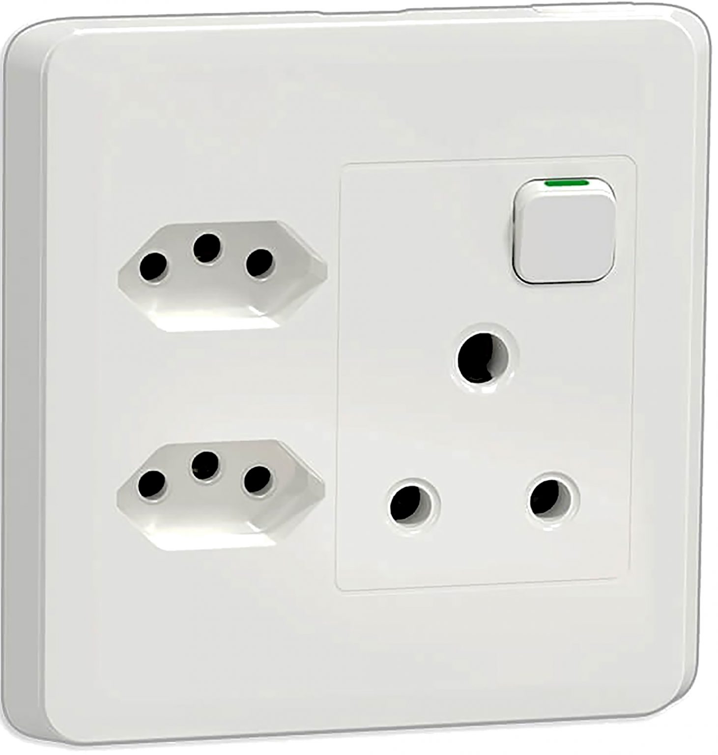 Namibia - Power plug, socket & mains voltage in Namibia